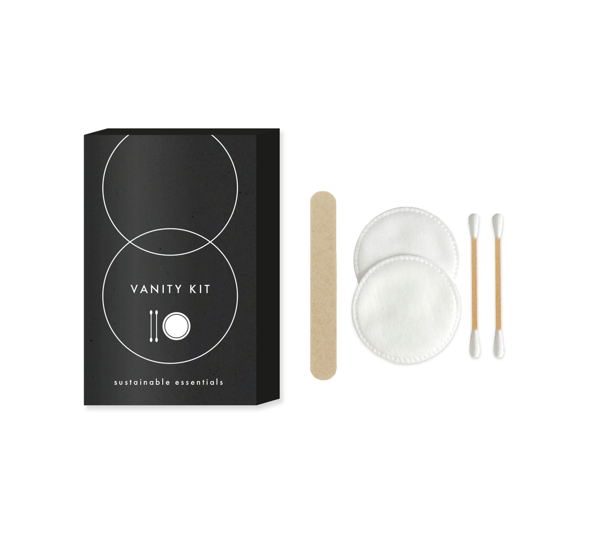 Sustainable Essentials - Vanity Kit - Carton of 50 – BUZZ Shop AU